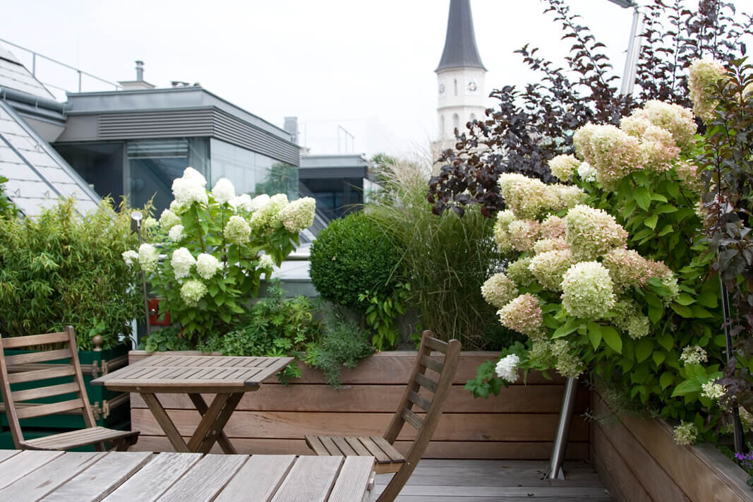 Sichtschutz-Terrasse | Gartengestaltung & Gartenplanung vom Profi | STARKL
